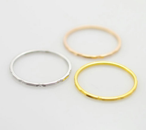 Rouelle Danielle Ring & Knuckle Rings: Set Of Three 18 Karat Gold ...